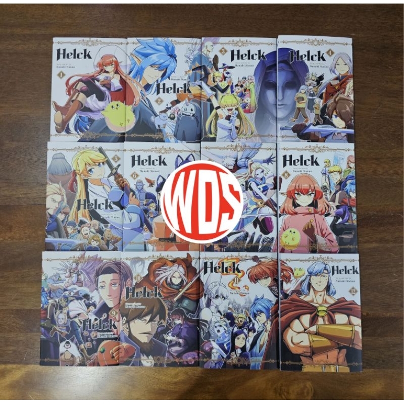 Manga : Helck volume 1-12 (End)(Fullset)(English Version) | Shopee Malaysia