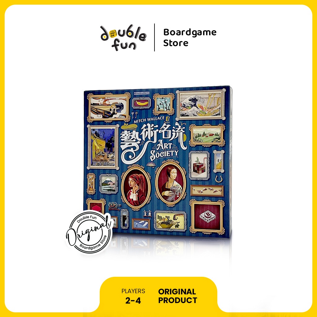 [Double Fun Boardgame] Art Society 艺术名流 ORIGINAL | Shopee Malaysia