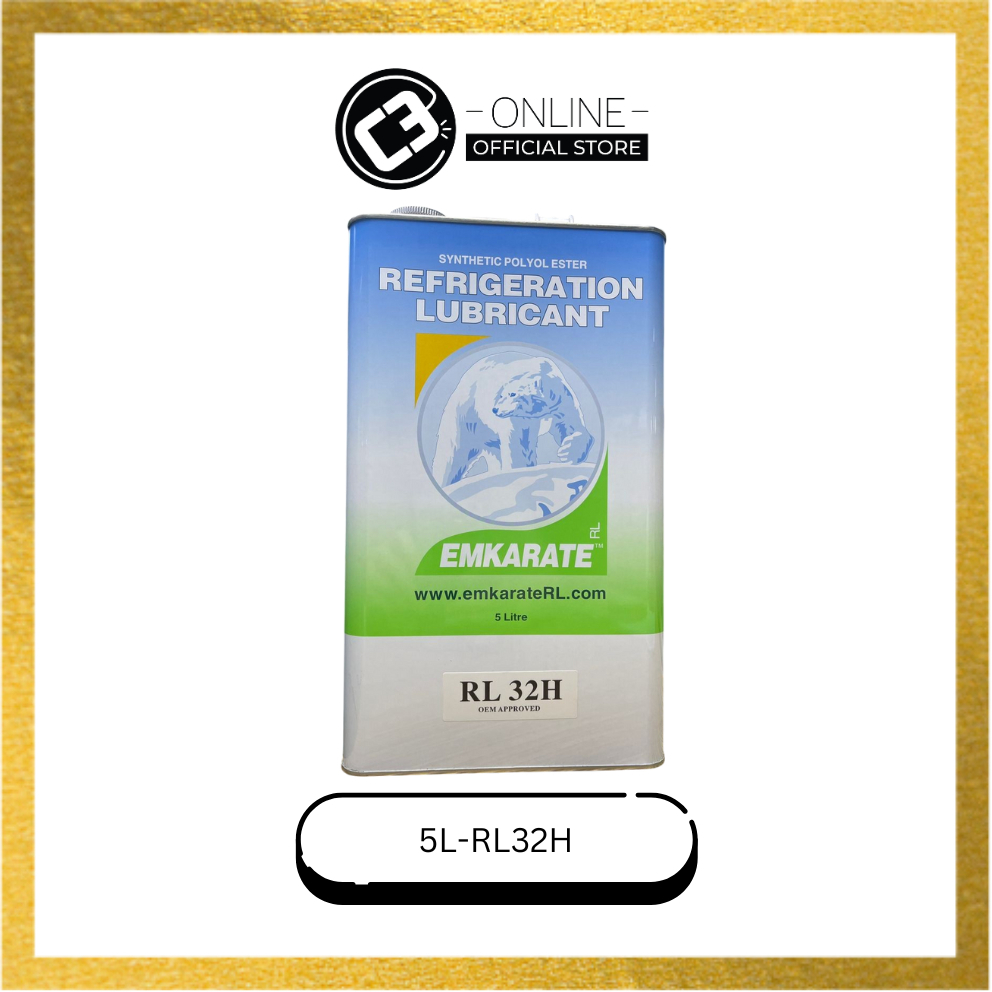 5L-RL32H EMKARATE Refrigerant Oil / Refrigeration Lubricant Compressor ...