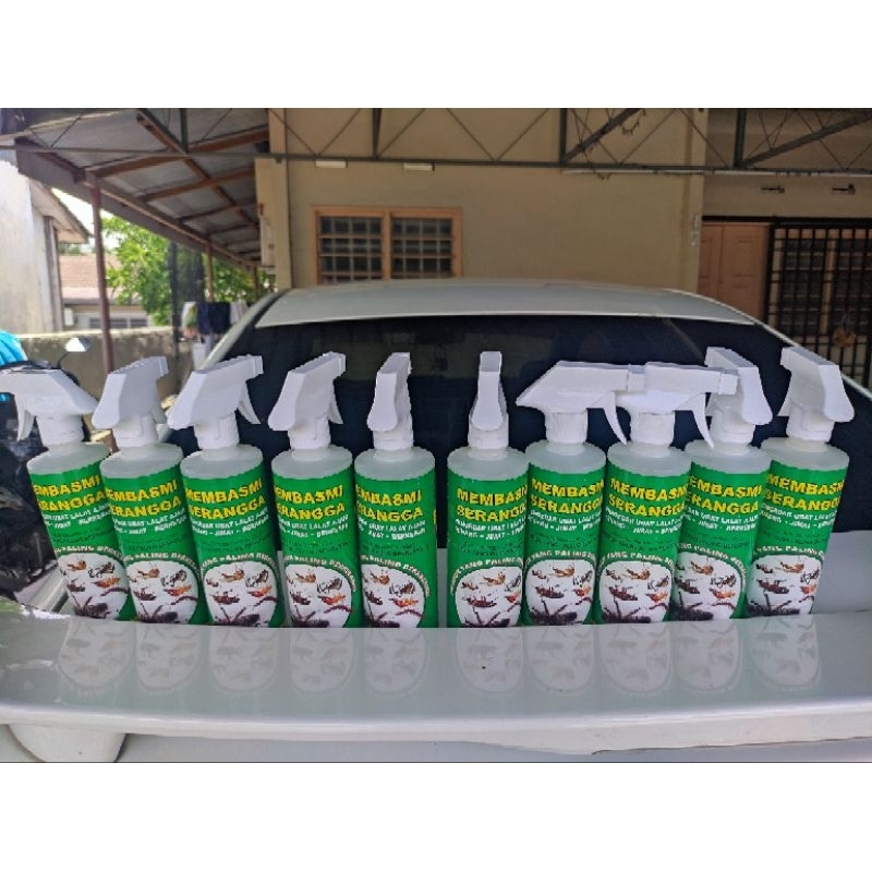 SPRAY RACUN SERANGGA ORGANIK PASTI BERKESAN🔥🔥 | Shopee Malaysia