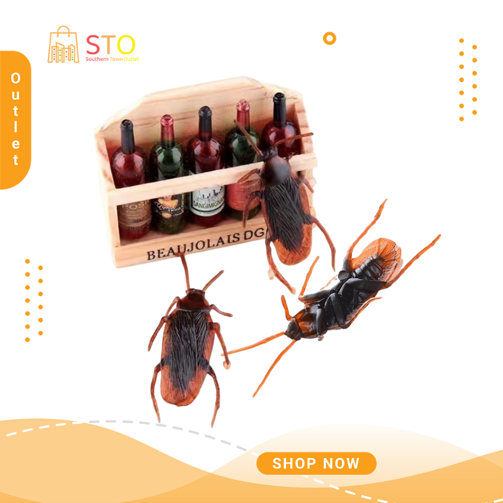 STO Toy Children Halloween Simulation Cockroach April Fools' Day Fake ...