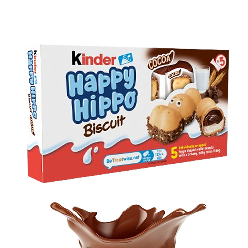 Kinder Happy Hippo Cocoa 103.5g | Shopee Malaysia