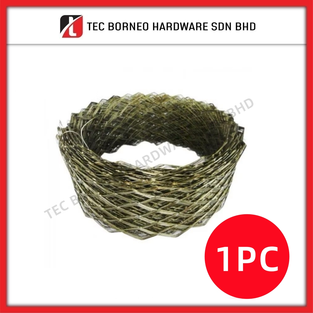 TEC [1 PCS] 3" [ 120 - 150 kaki+- ] Exmet Wire Mesh / Dawai Ikat Bata ...