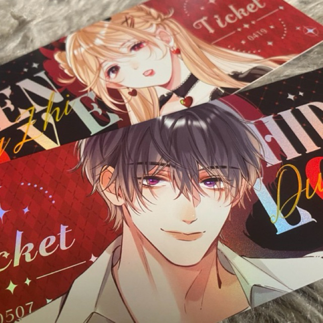 (OFFICIAL) Hidden Love Ticket Set | Shopee Malaysia