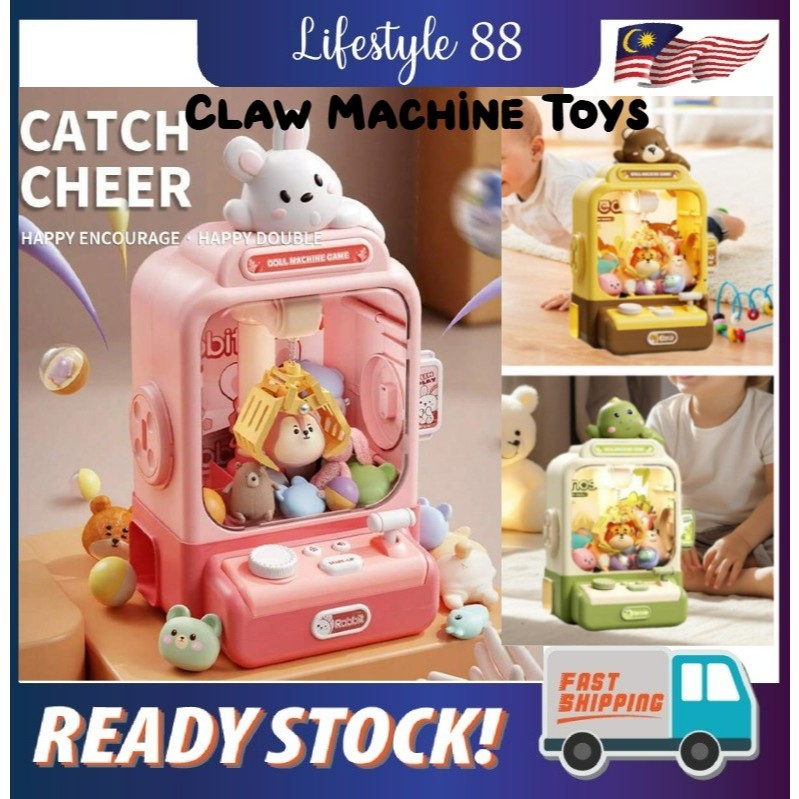 *NextDayDelivery* Cute Claw Machine Children Toys Doll Machine Toy Mini ...