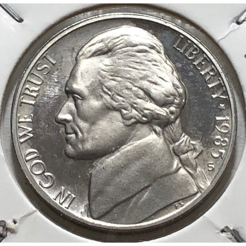 5 Cent 1985 ( United States of America ) Jefferson Nickel | Shopee Malaysia