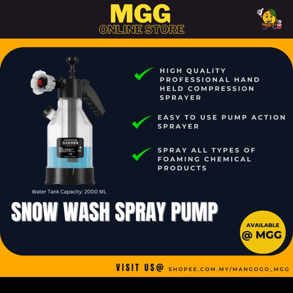 (MGG) CUCI KERETA SPRAY PAM/ SNOW WASH SPRAY PUMP | Shopee Malaysia