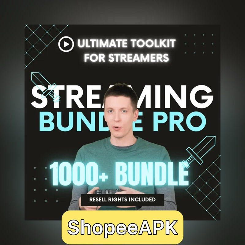 1000+ Streamer Bundle Pro MRR: Ultimate Toolkit with Graphics, Overlays ...