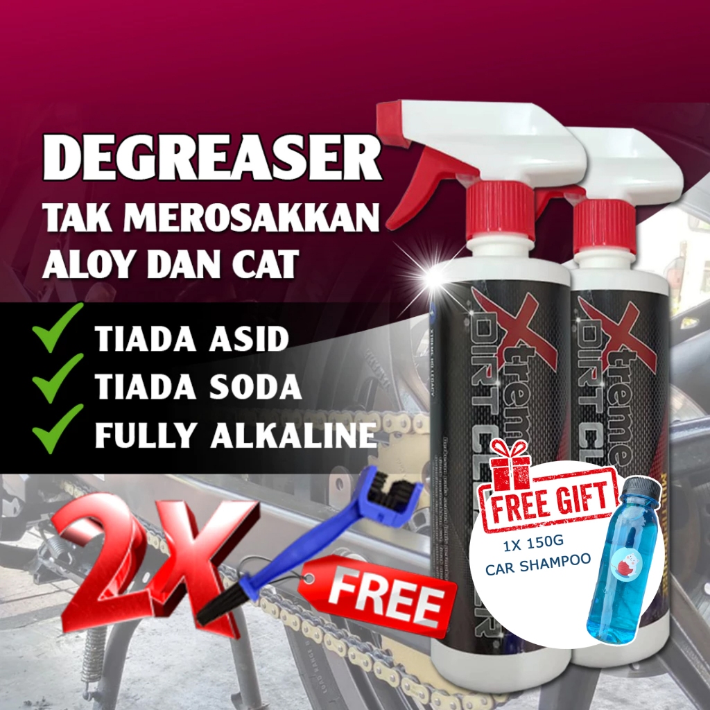 Chain Cleaner Motorcycle Engine Degreaser Cleaner Pencuci Rantai Motor ...