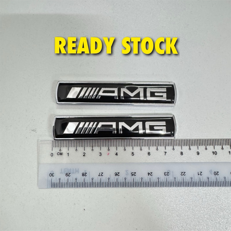 emblem amg merc side skirt emblem merc fender kiri kanan amg merc ...