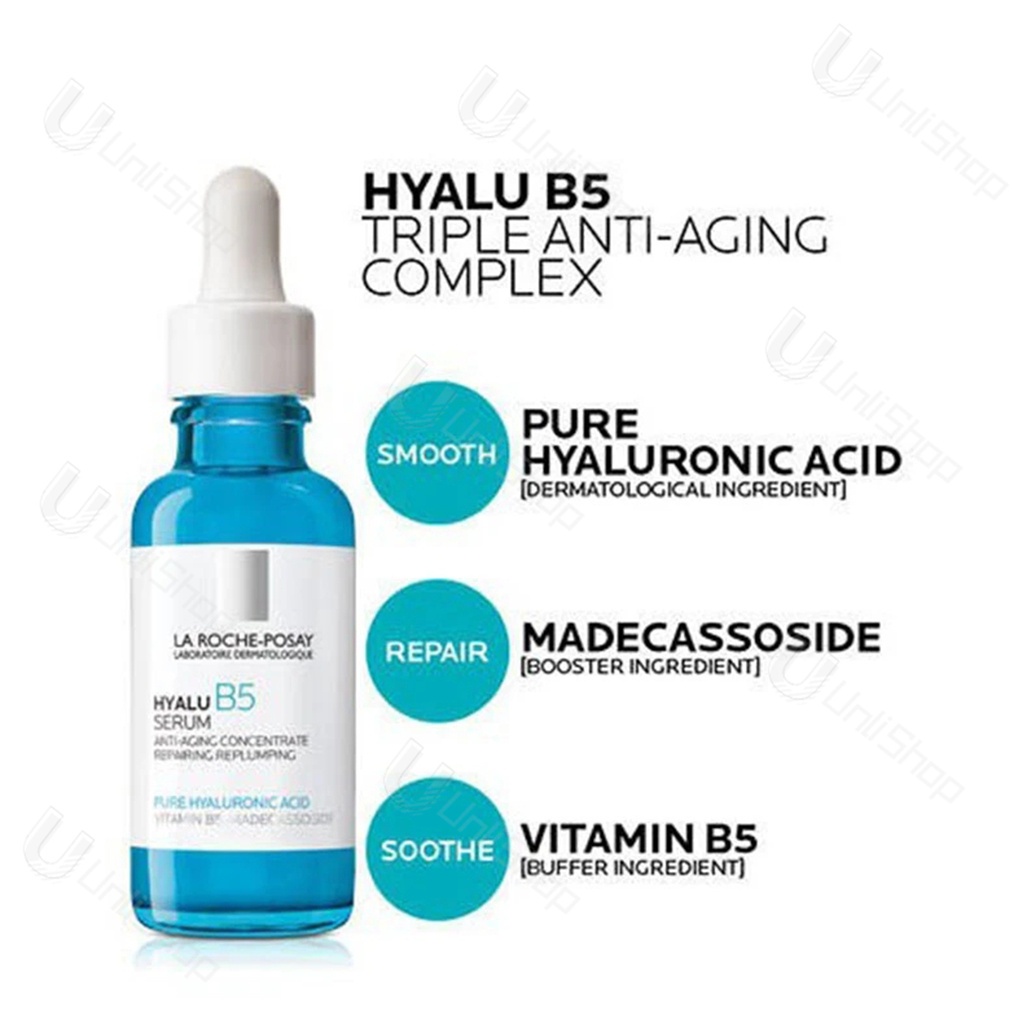 La Roche Posay Hyalu B5 Pure Hyaluronic Acid Face Hydrating Serum Anti ...