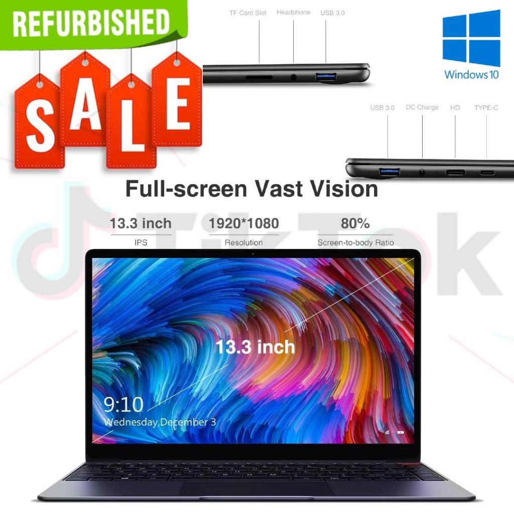 (Refurbished) Chuwi AeroBook Pro Laptop | 13.3" inch Display | Intel Core i3/Core m3 | 8GB RAM ...