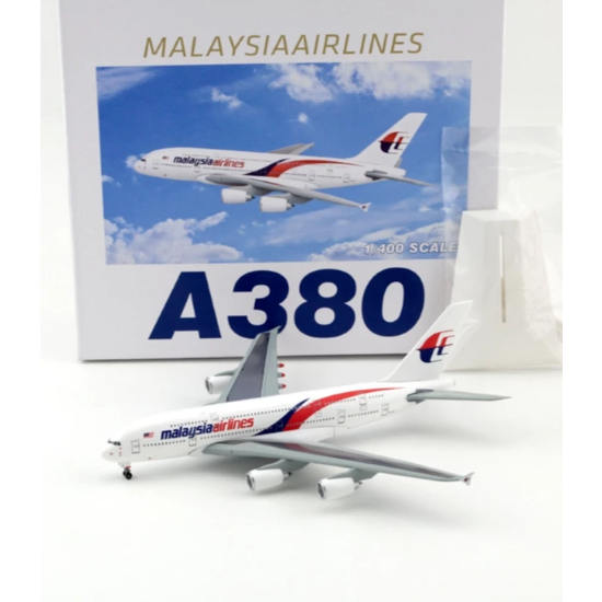 Malaysia Airlines (MAS) A380-800 1:400 Die Cast Airplane Aeroplane ...