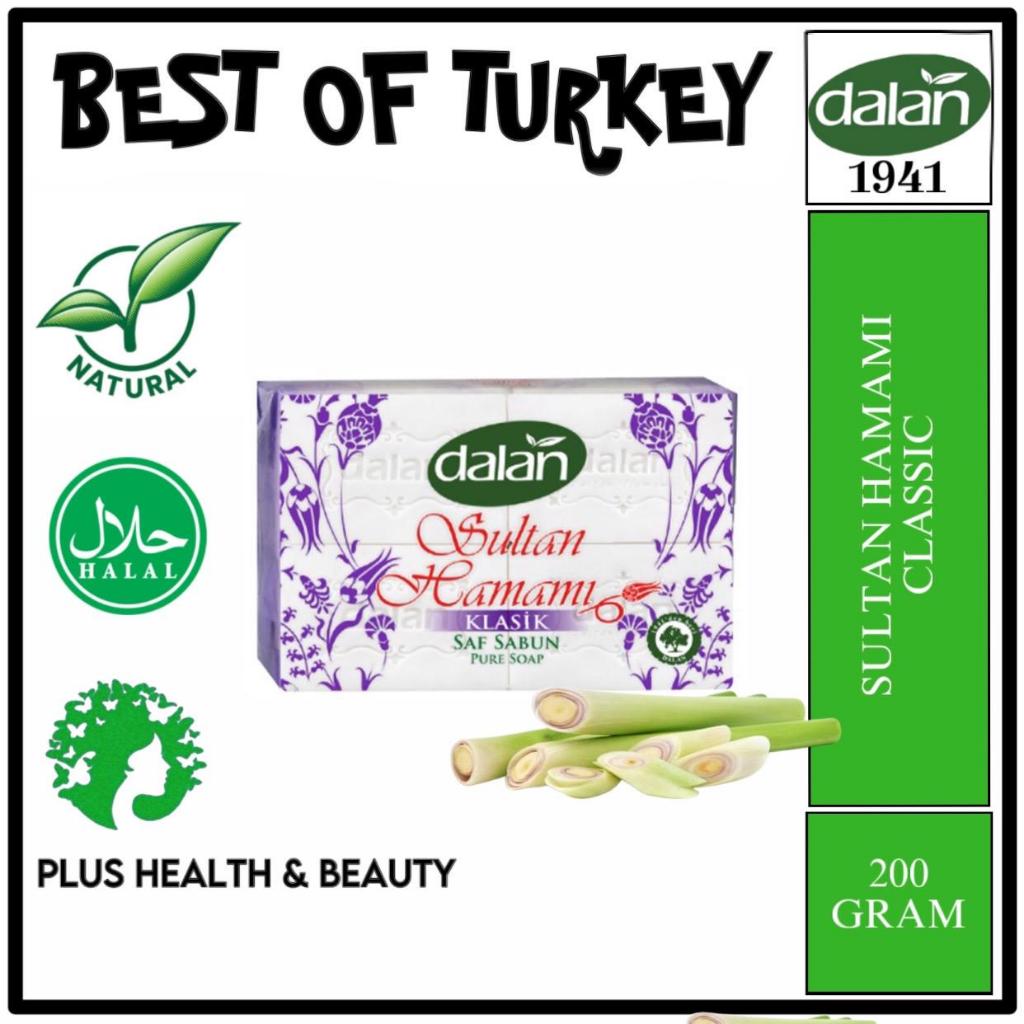 Dalan d'Olive Sultan Hamami Classic 200g X 4PCS (Originally from Turkey ...