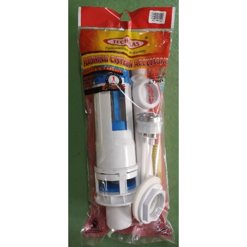 TECHPLAS [S200A / S300A] 40MM OUTLET VALVE SINGLE / DUAL FLUSH PUSH BUTTON | Shopee Malaysia