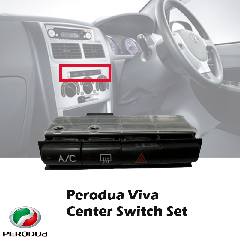 Original Perodua Viva Center Switch Set | Shopee Malaysia