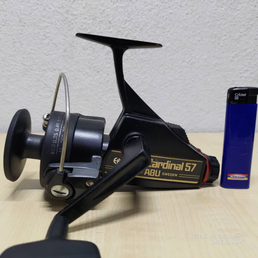 ABU CARDINAL 57 Fishing Reel Spinning Mesin Pancing Kekili (Used ...