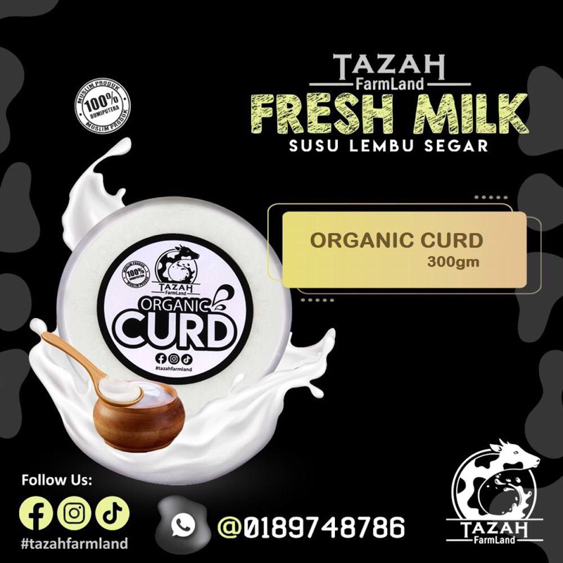 Organic Curd / Yogurt / Tairu (300gm) | Shopee Malaysia