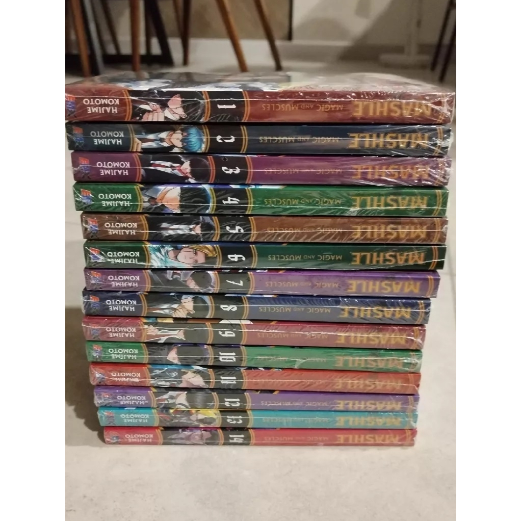 MASHLE (ENGLISH) VOL 01 - 18 (NEW VOLUME) FULL SET | Shopee Malaysia