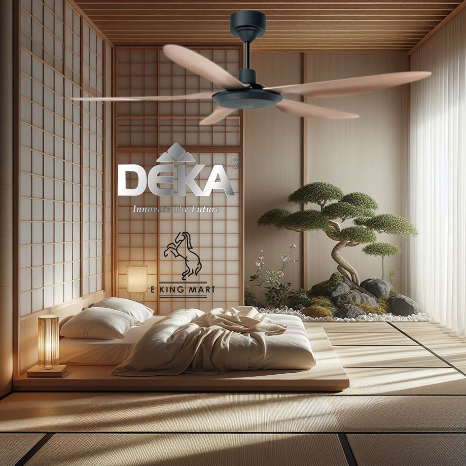 Deka Ceilling fan F5 DC PRO 46" 5 Blades DC Motor Siling Kipas 20 Speed ...