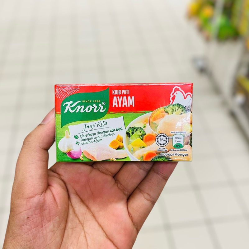 Knorr Seasoning Cube Chicken Kiub Pati Ayam 60g | Shopee Malaysia