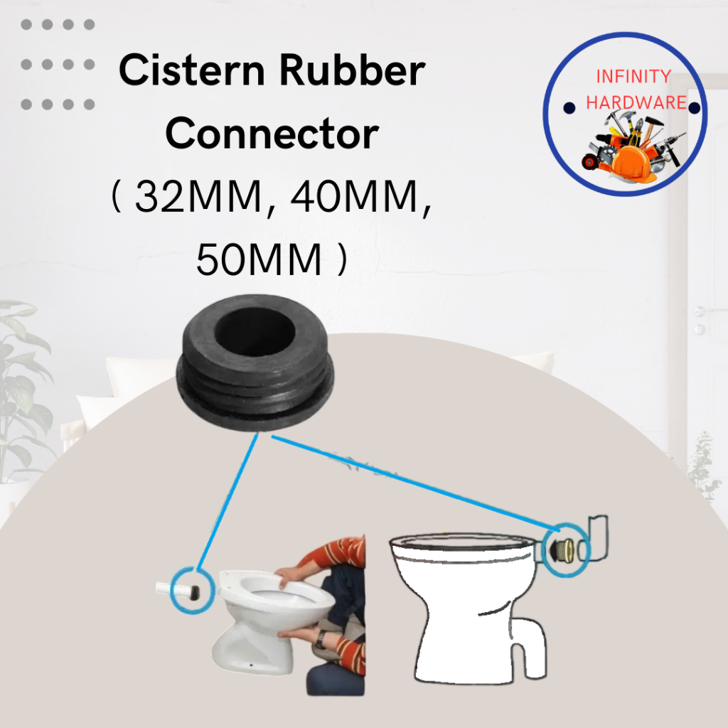 CJRP 8001 32MM, 40MM, 50MM Toilet Cistern To Pan Internal Flush Pipe ...