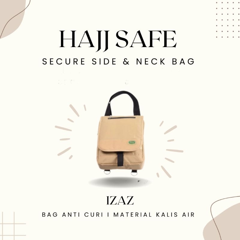 Hajj Safe Hajj & Umrah - Secure Side & Back Pack | Shopee Malaysia