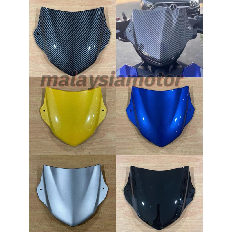 YAMAHA Y16ZR COWLING VISOR Y16 WINDSCREEN VISOR Y16 ZR Y16ZR 155CC ...