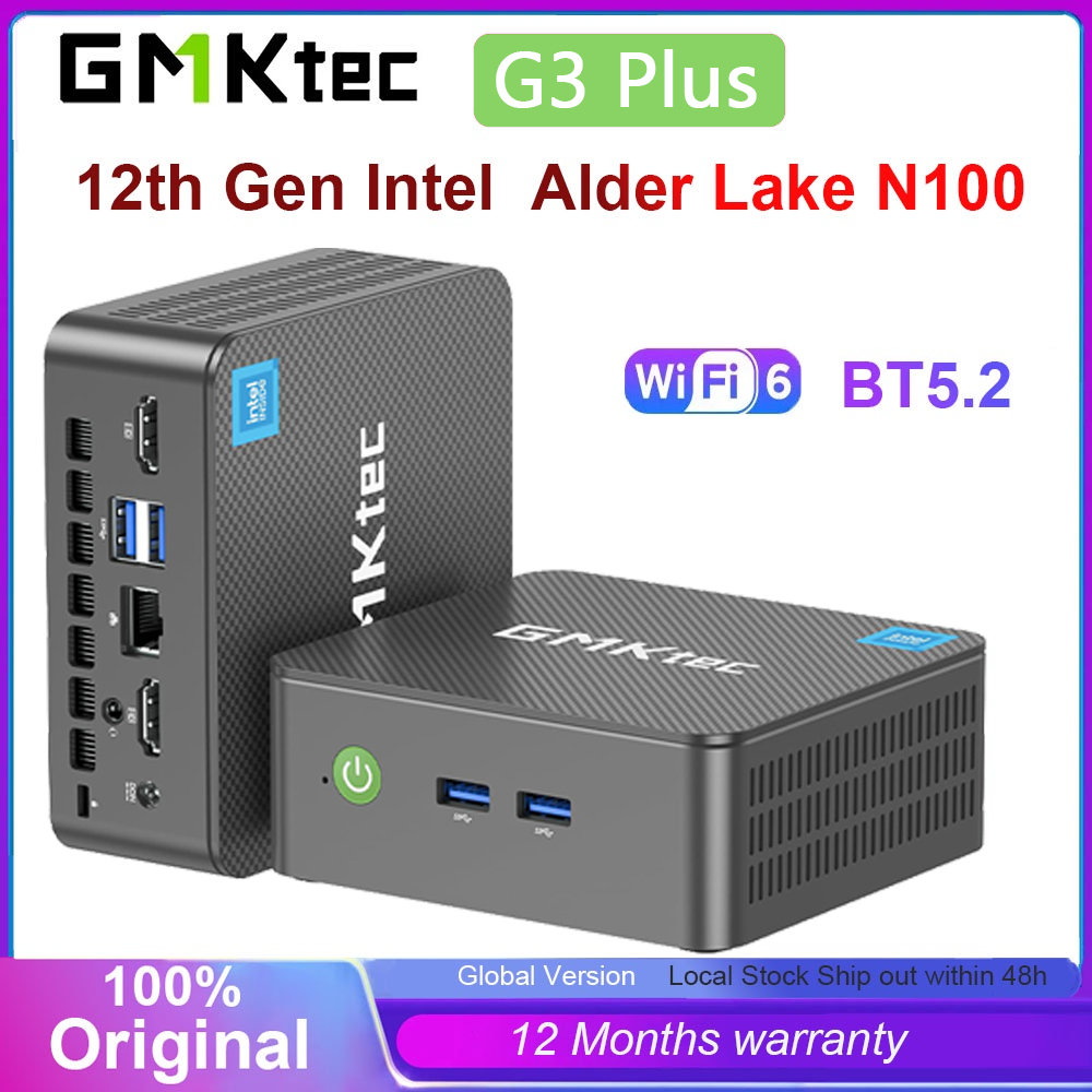 GMKtec G3 Plus 12th Gen Intel N150 Mini PC Windows 11 DDR4 8GB 16GB ...