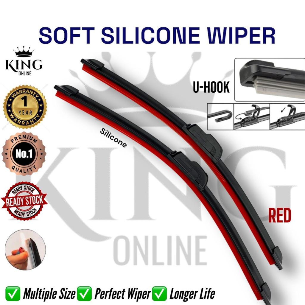 Perodua High Quality Premium Soft Silicone Car Wiper Windscreen (1 Pair ...