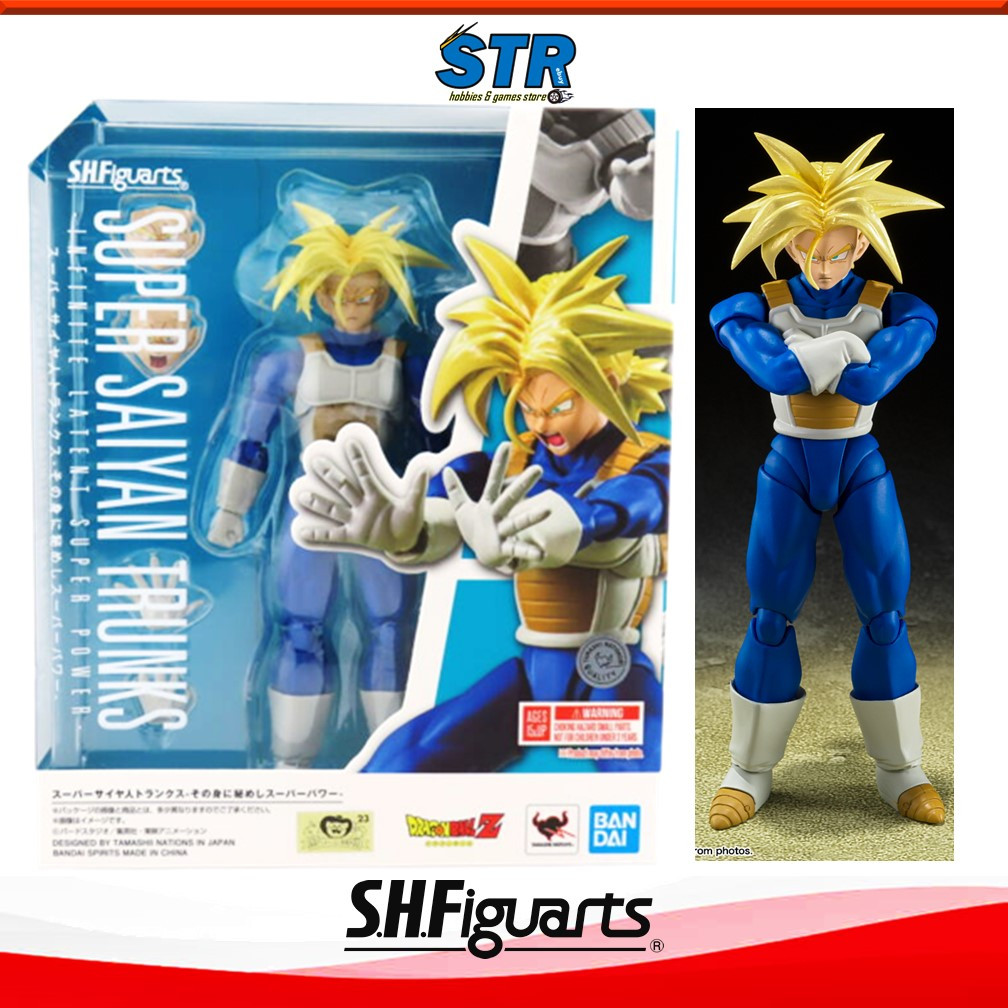 BANDAI S.H.Figuarts SHF SUPER SAIYAN TRUNKS -INFINITE LATENT SUPER ...