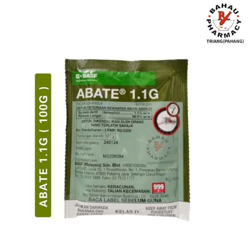 ABATE 1.1G/Ubat Jentik-Jentik | Shopee Malaysia