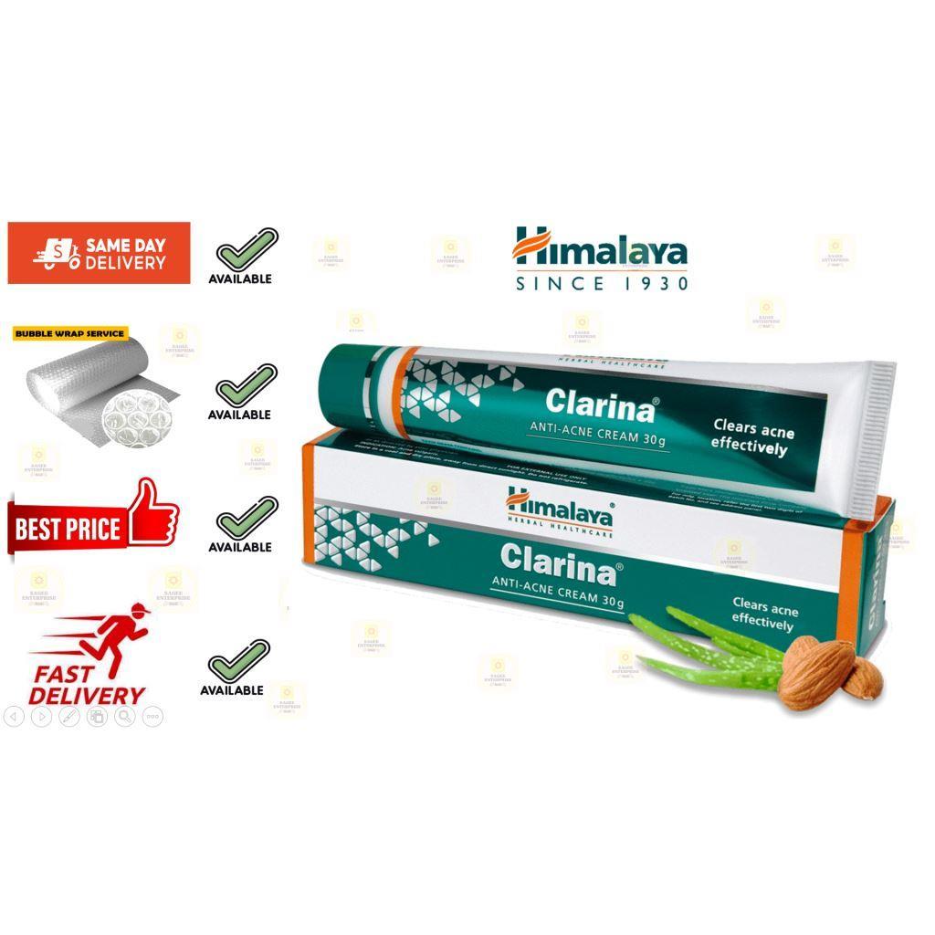 (VERY NEW PRODUCT - LONG EXPIRY) Himalaya Clarina Anti-Acne Cream 30g ...
