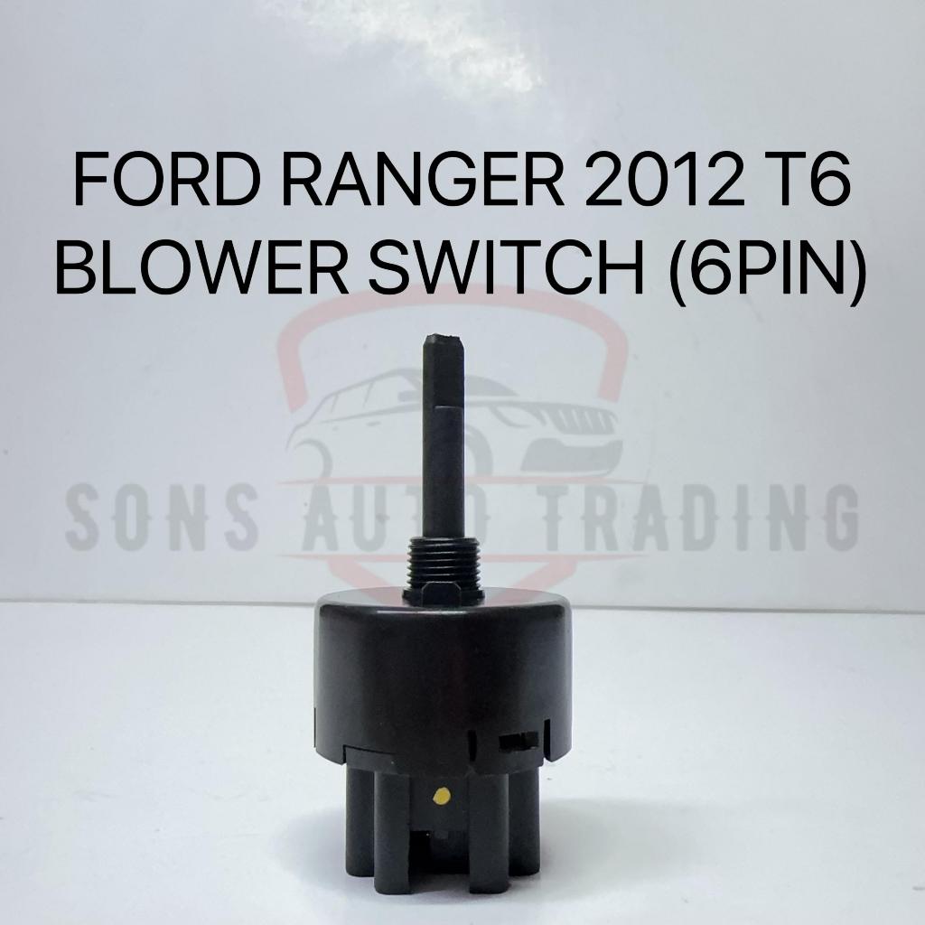 FORD RANGER 2012 T6 BLOWER SWITCH (ORIGINAL) (6PIN) | Shopee Malaysia