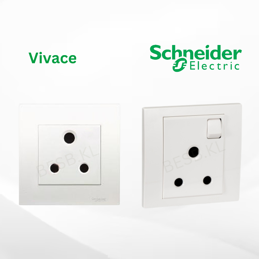 Schneider Vivace KB426_15_WE_G11 KB15_15_WE_G11 15A Socket 15A 250V 1 ...