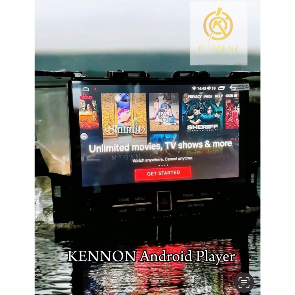 Kennon android player 11.6” (8+256G) 360 7862S for alphard / vellfire ...