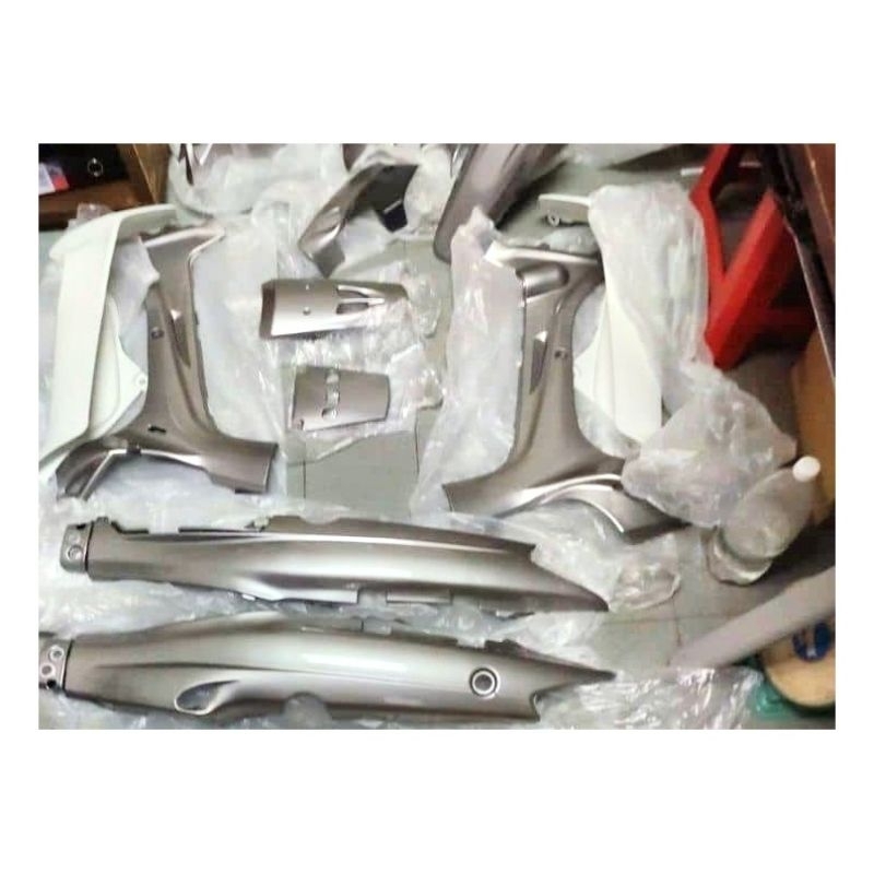 HLD Cover Set Yamaha Y110 SS2(Silver) | Shopee Malaysia