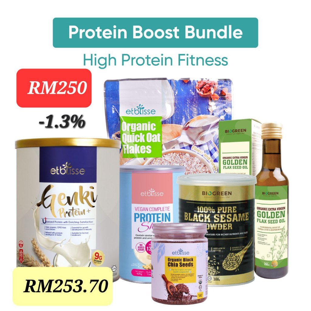 Protein Boost Bundle (High Protein Fitness) | Shopee Malaysia