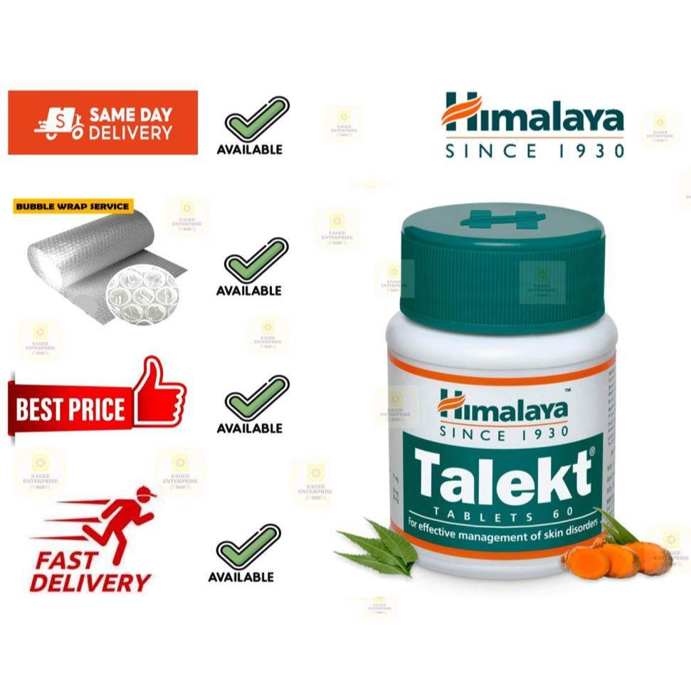 Talekt - HIMALAYA - Tablets 60 (Skin disorders, Derma care, Allergic ...