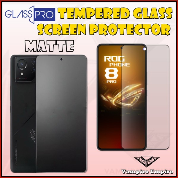 MATTE for ASUS ROG Phone 9 Pro / ROG 8 Pro / 7 Ultimate / 6D / 6 Pro / 5s / 5 Pro / 3 / Tempered ...
