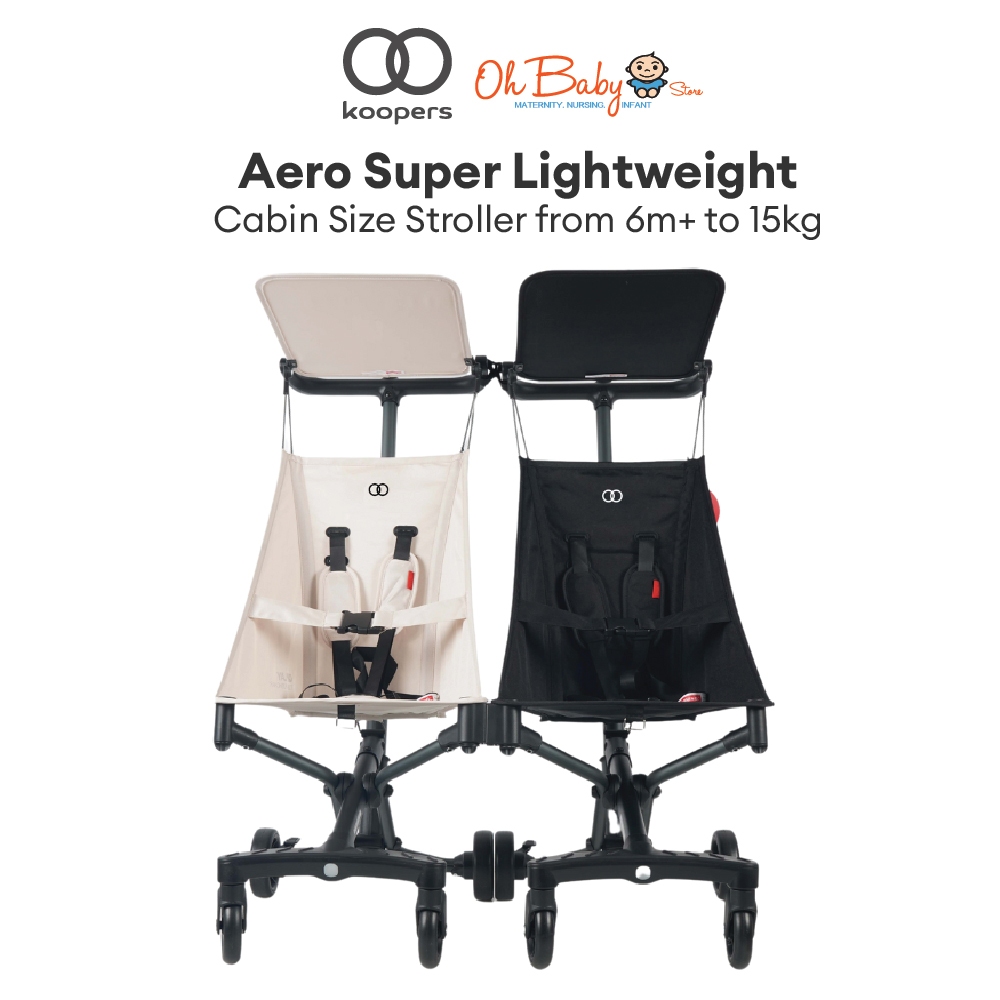 Koopers Aero Super Lightweight Cabin Size Stroller from 6m+ to 15kg ...