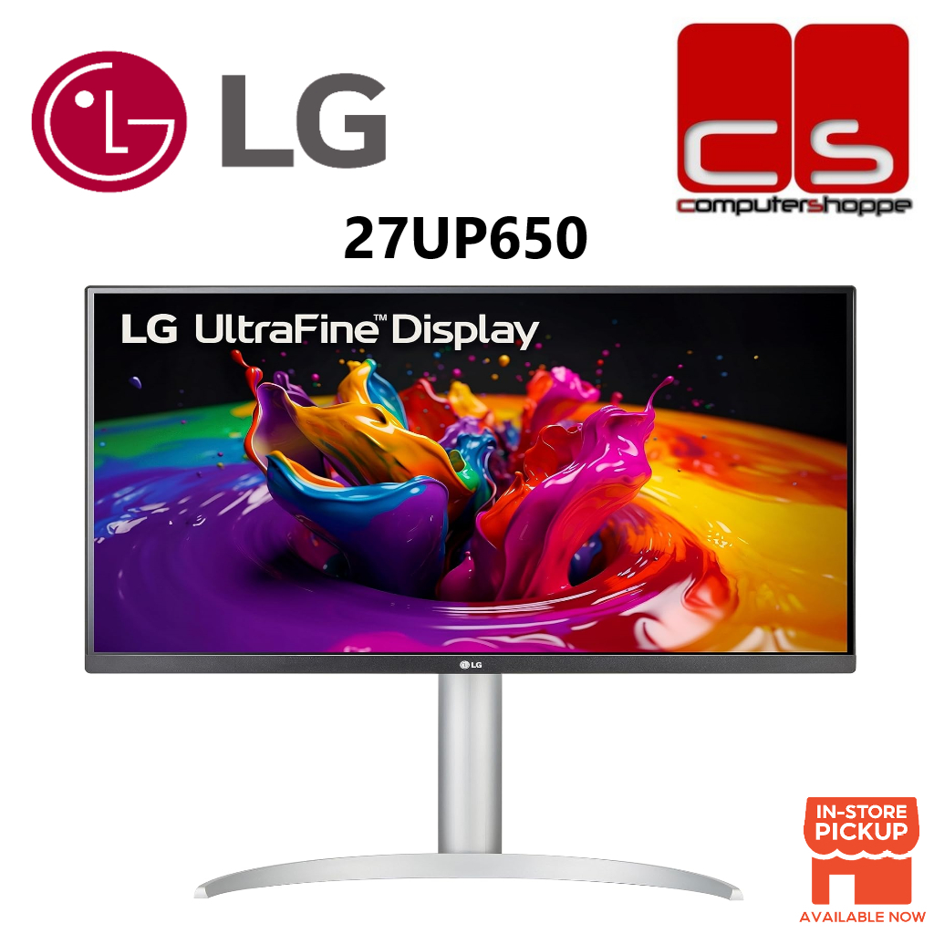 LG UltraFine 27UP650 27'' 4K UHD VESA DisplayHDR 400 IPS Monitor ...