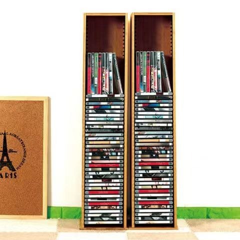 Large-capacity CD rack, DVD rack, disc rack (39-72 photos), game PS4 ...