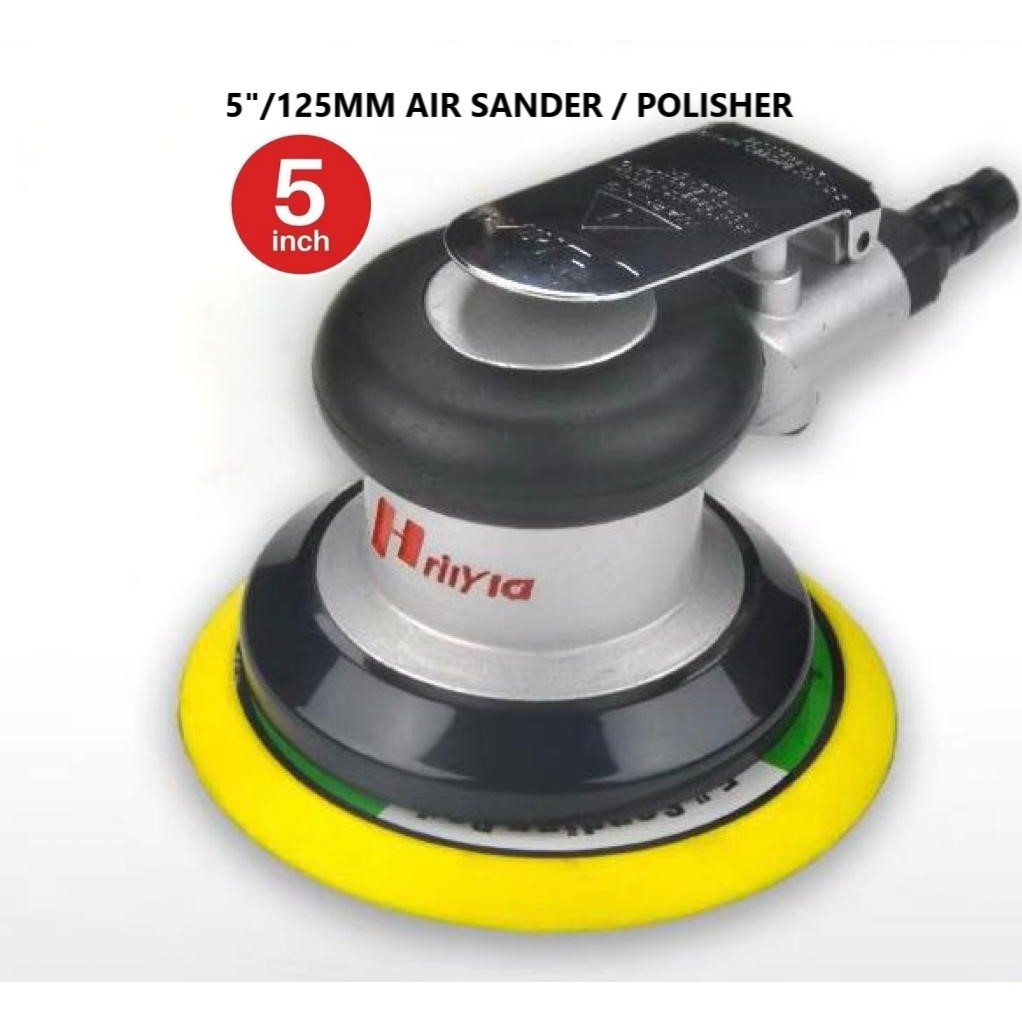Pneumatic Tools Polishing Machine 5 Inch 5" Air Sander Angin Polish Mesin Tahan Lasak. | Shopee ...