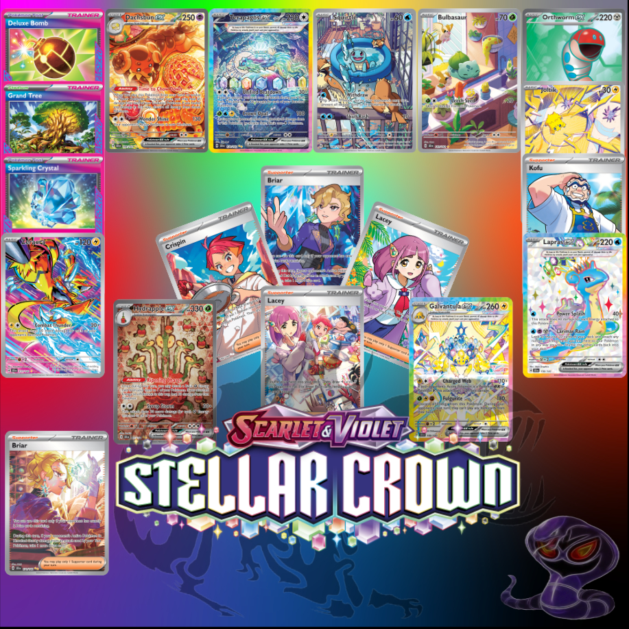 POKÉMON TCG : Stellar Crown SV07 Reverse Holo, Holo, Common, Uncommon ( 057 - 097 ) | Shopee ...