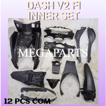 DASH110 V2 FI INNER COVER SET METER HANDLE COVER MAIN PIPE COVER DASH 110 V2 FI HLD DASH 110 V2 ...