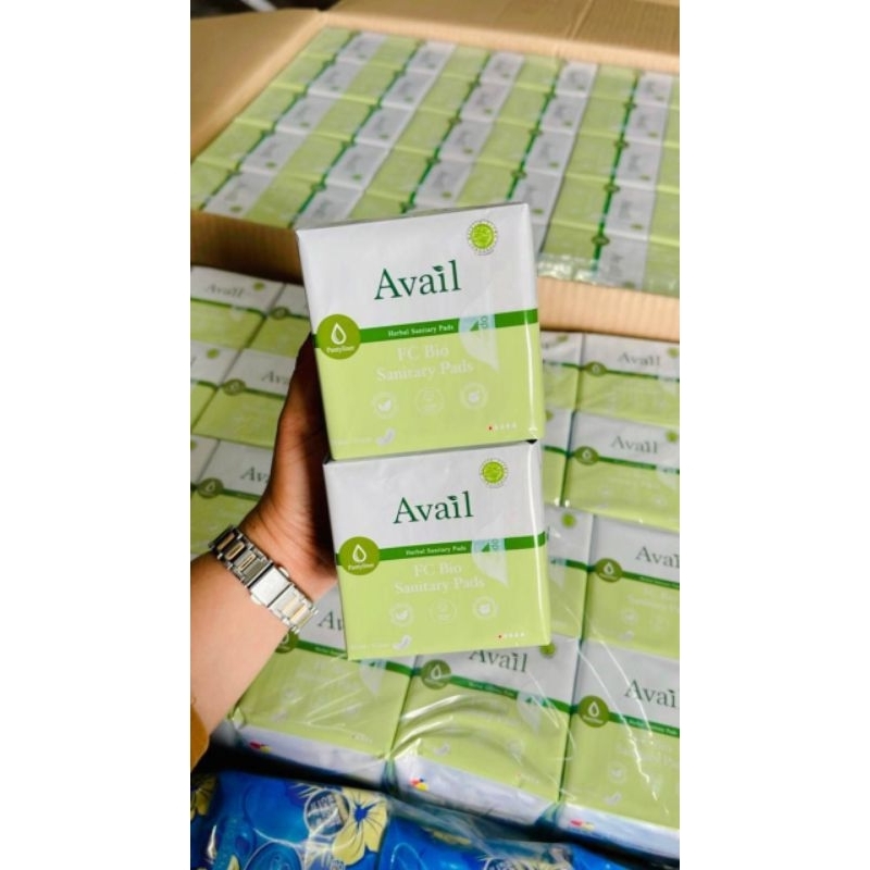 [100% ORIGINAL] AVAIL FC BIO SANITARY PADS - PANTY LINER / DAY USE ...