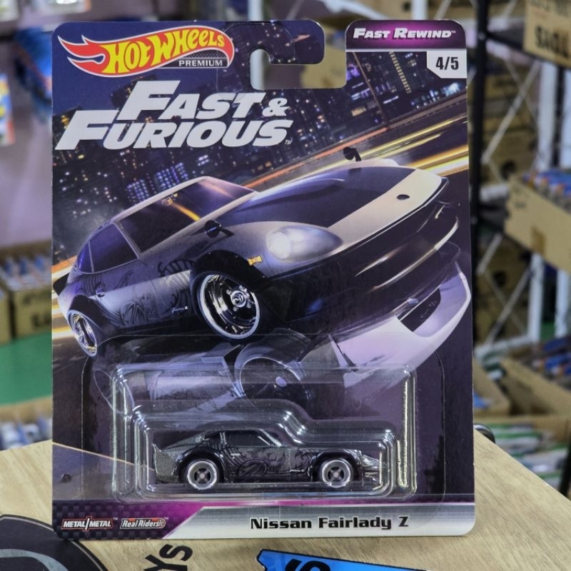 HOT WHEELS PREMIUM NISSAN FAIRLADY Z FAST AND FURIOUS FAST REWIND ...