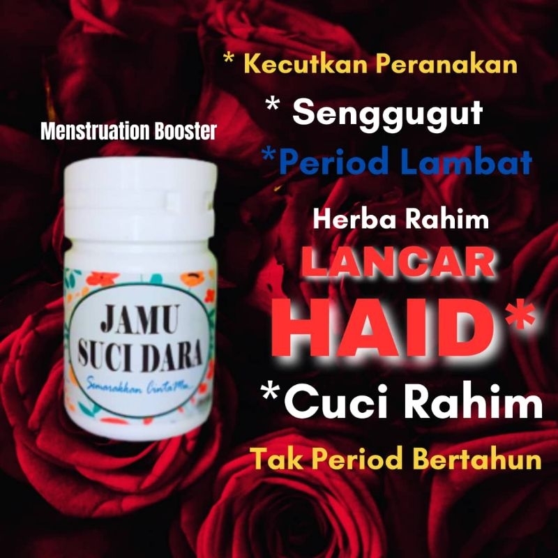 🔥💯 JAMU CUCI RAHIM 💥 Lancar Period, Period Lambat, Period Tersumbat ...