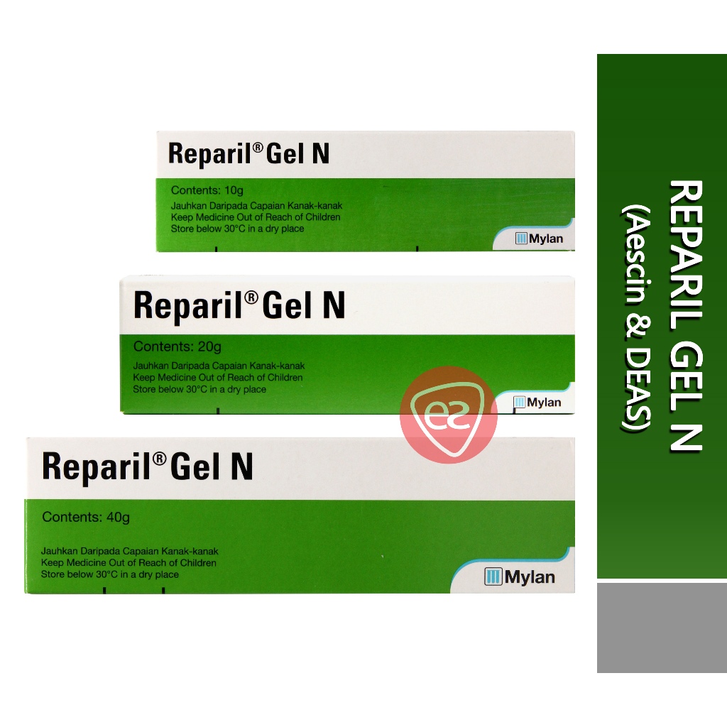 Reparil Gel N ( 10g / 20g / 40g ) (With Aescin & DEAS) | Shopee Malaysia